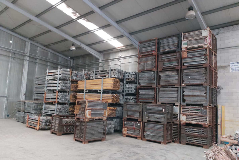 Peças de Andaime - Função, medidas e pesos | Portal dos Andaimes